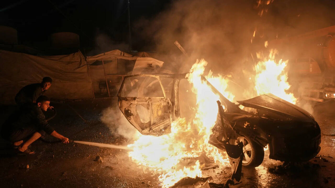Israeli airstrike targets Hamas military leader in Gaza