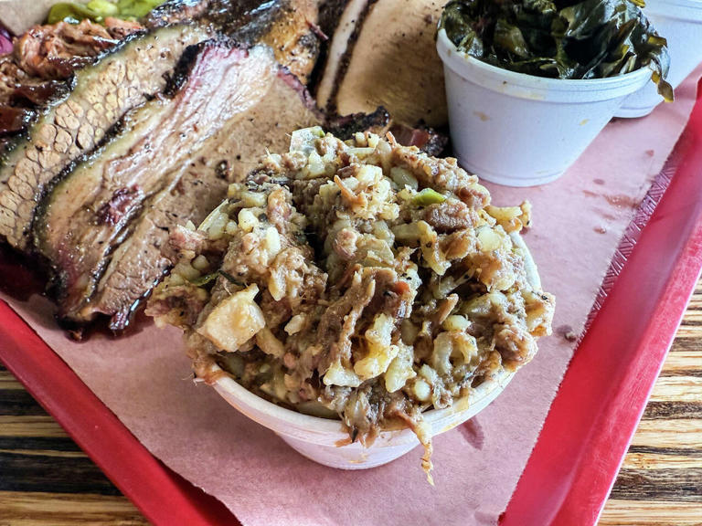 Dirty rice is becoming a barbecue menu staple in Texas