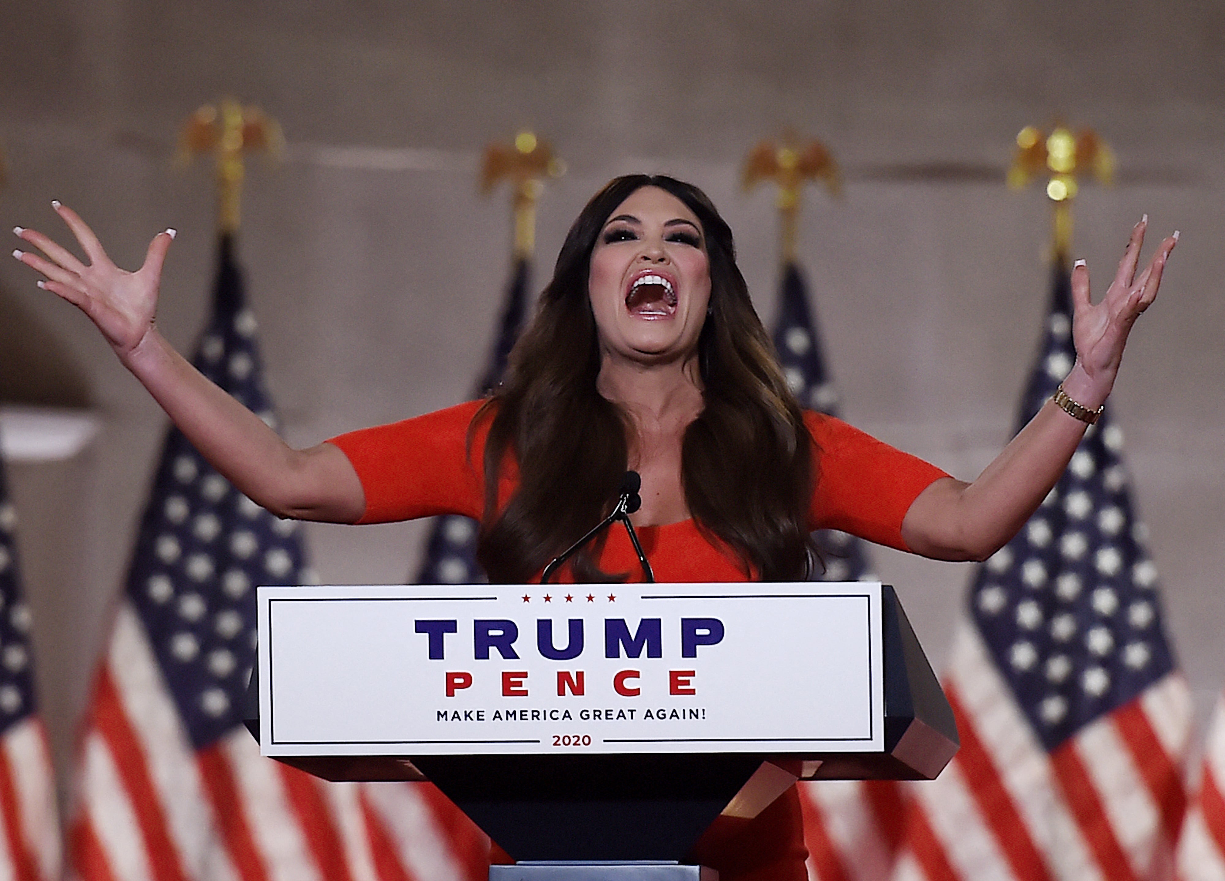 Kimberly Guilfoyle tries fast food diplomacy