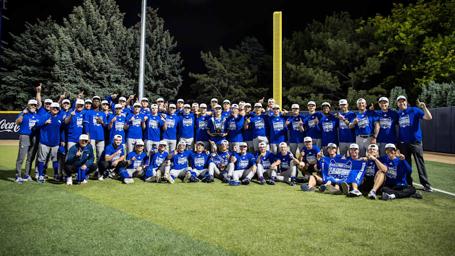 KU baseball wins first regular season conference title since 1949