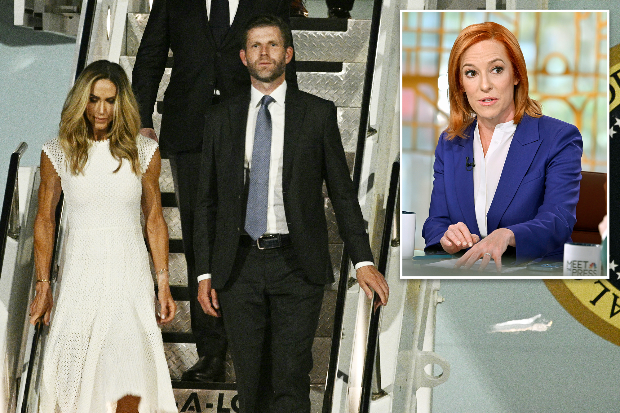 Eric Trump accuses Jen Psaki, MS NOW of airing ‘blatant lies’ about ...