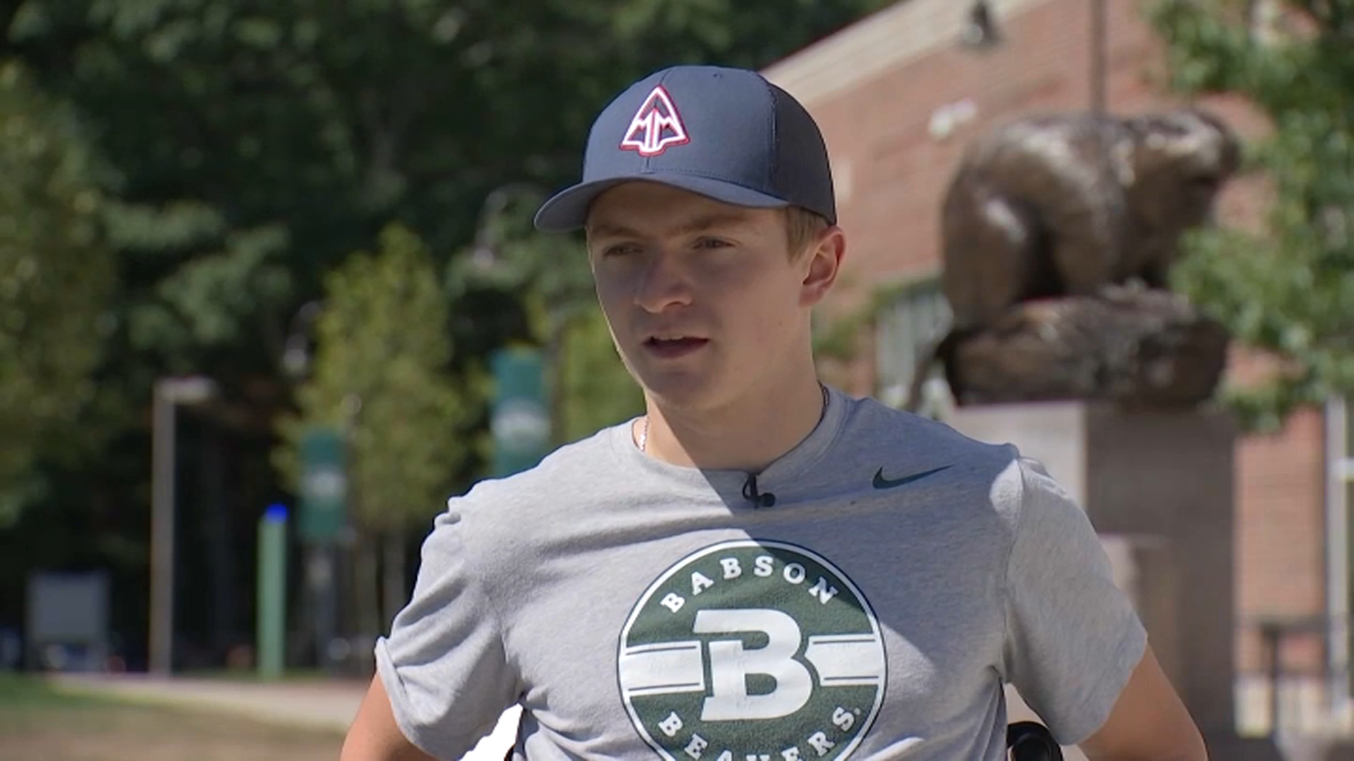 Years after hockey injury, Jake Thibeault to address fellow Babson ...