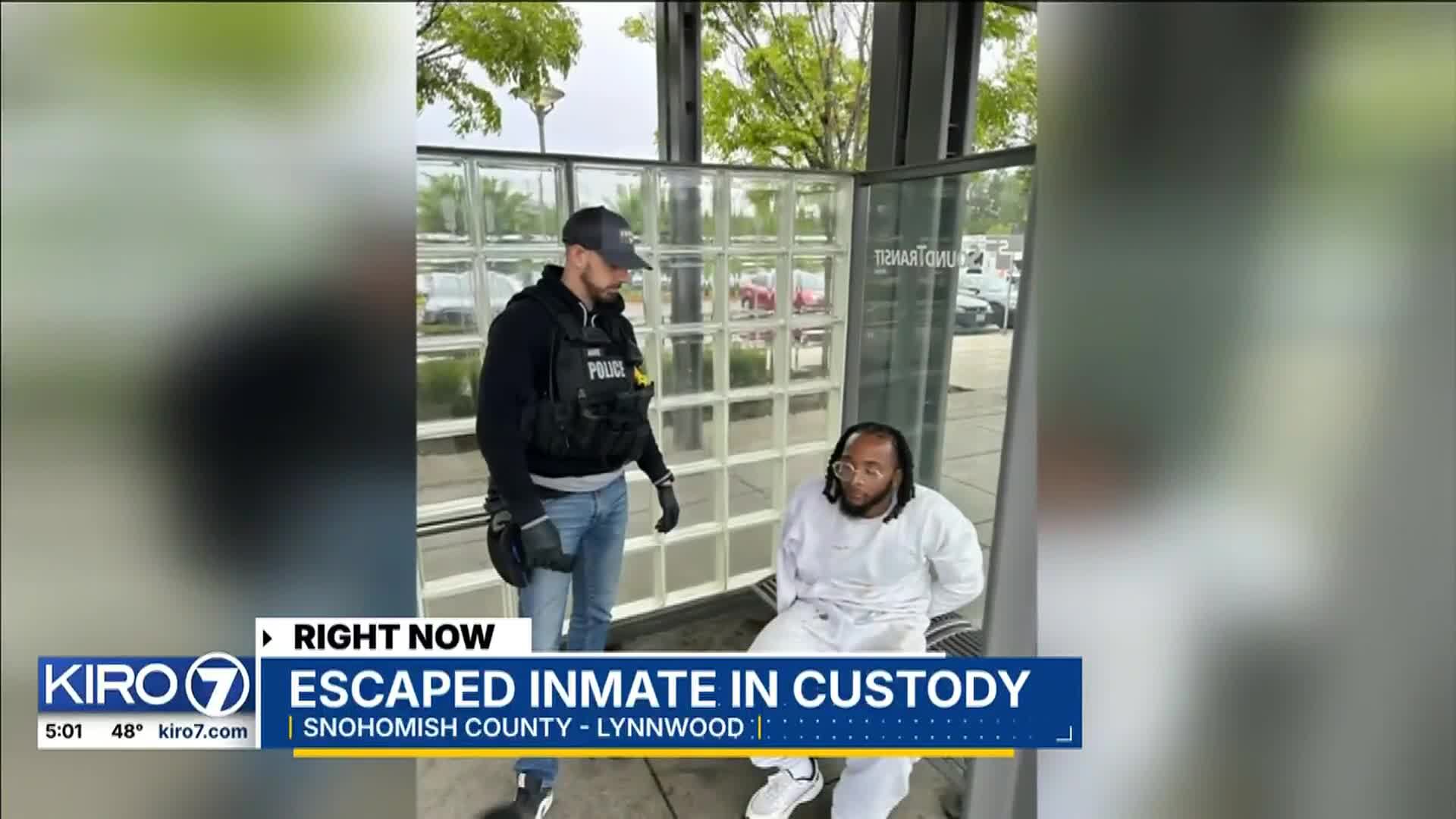 Inmate who escaped Monroe Correctional Complex in custody