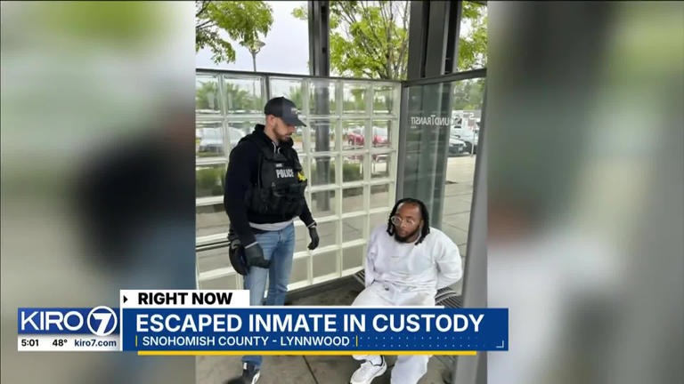 Inmate who escaped Monroe Correctional Complex in custody