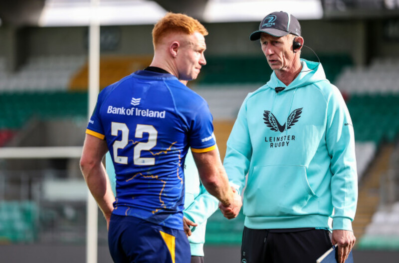 Frawley's limited time at 10 a strange story in Leinster's season