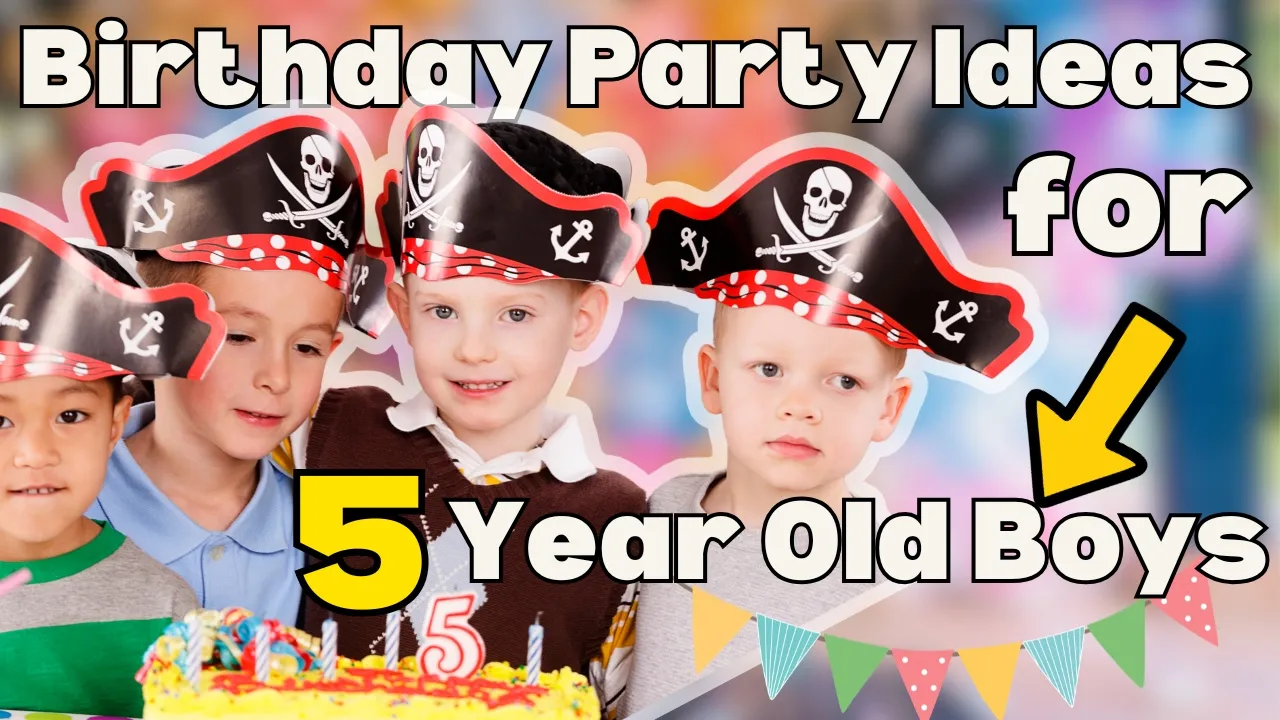 Best birthday party ideas for 5-year-old boys 🎉🦖 | Fun & easy kids ...