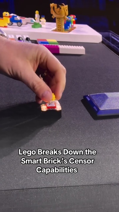 Lego Breaks Down the Smart Brick's Censor Capabilities