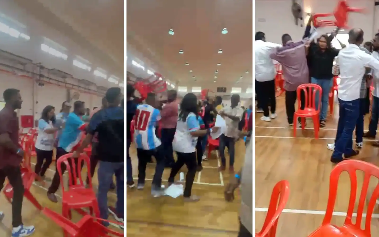 Melee breaks out over no-confidence motion after Kuala Selangor PKR meeting