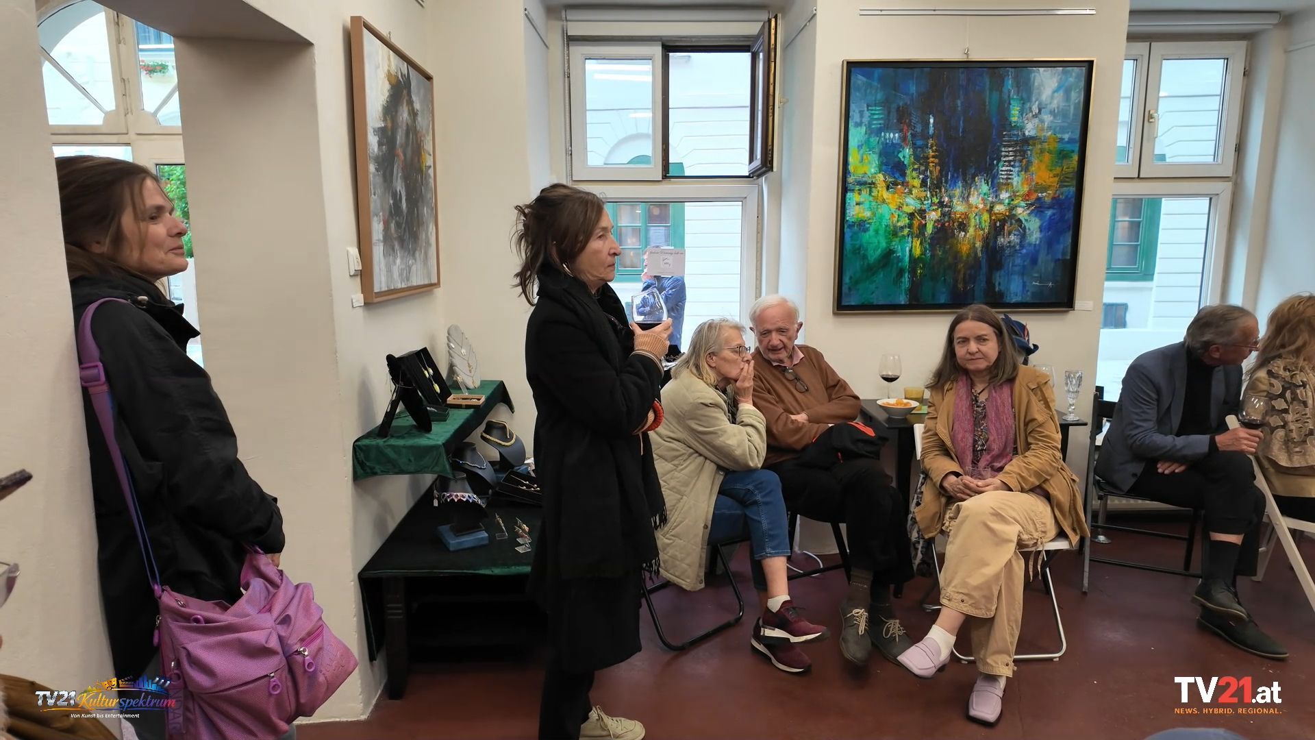 Clemens Stecher in der Galerie WienARTig