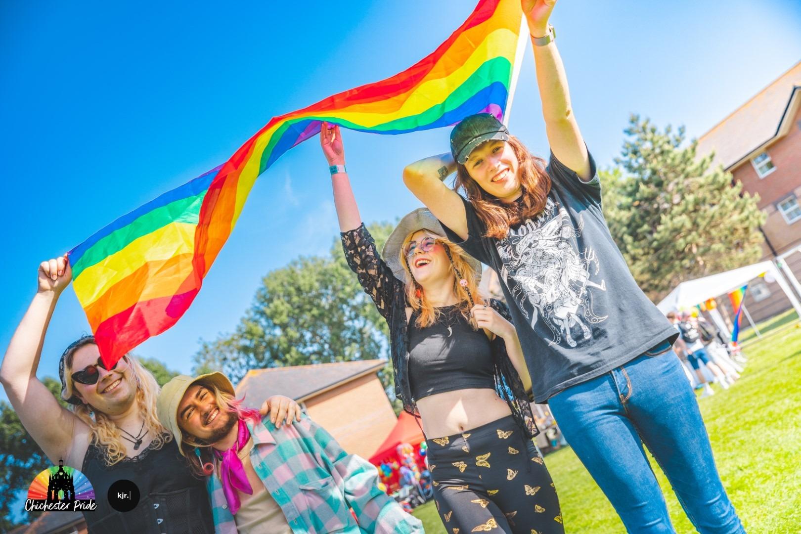 Chichester Pride marks five years with celebration of unity