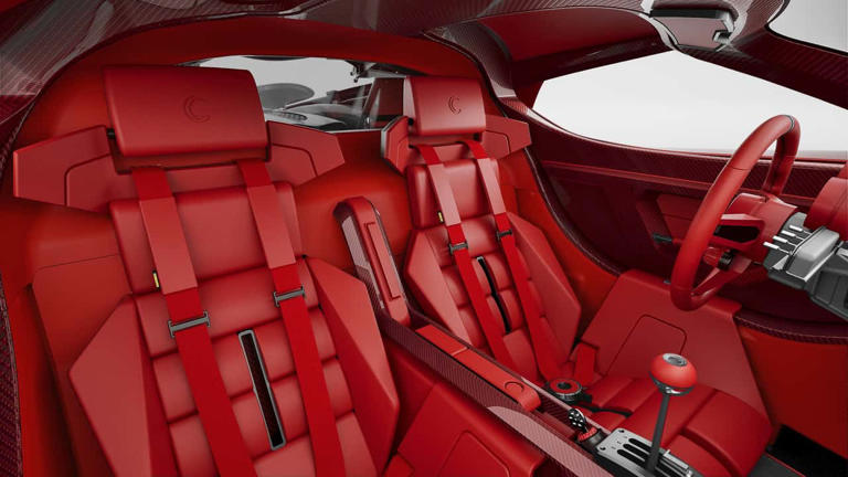 This one-of-one manual supercar is a monotone masterpiece