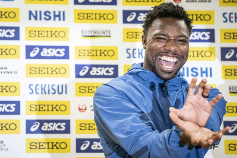 Lyles excited to race 'good kid' Gout over 150m
