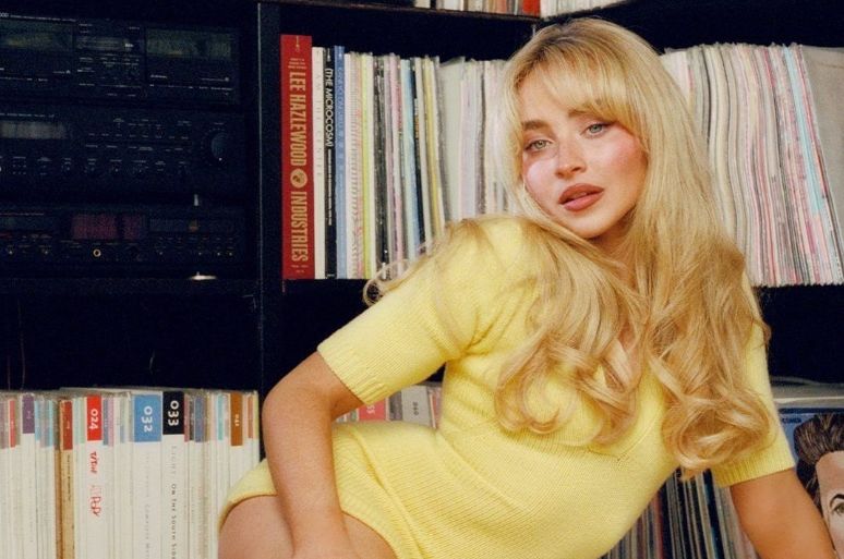 Sabrina Carpenter Turns Heads In Daring Yellow Look With Sheer Layers