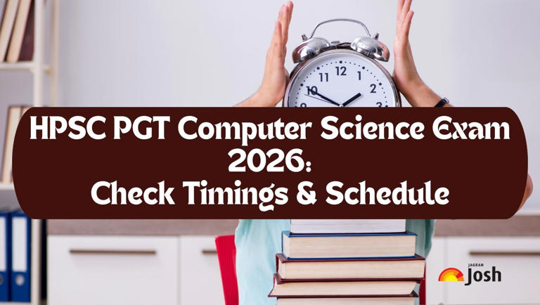 HPSC PGT computer science exam 2026: Check shift timings & schedule