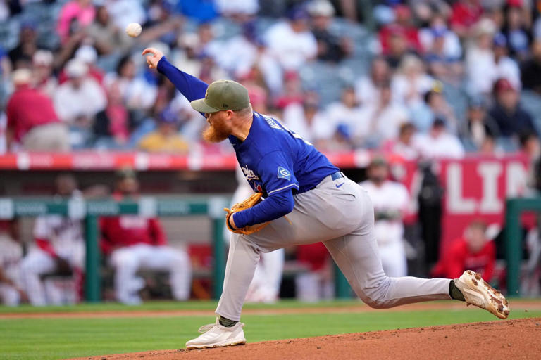 Dodgers lean on three homers and eight pitchers to end losing streak vs ...