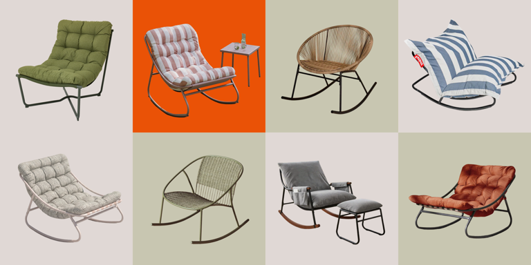 Outdoor rocking chairs are the most calming furniture trend