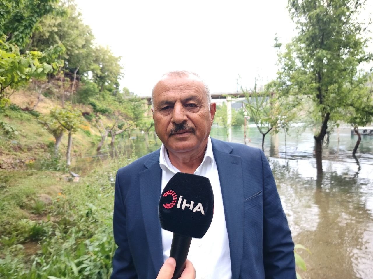 Fırat Nehri’nde akıntı arttı: Binlerce balık kıyıya akın etti