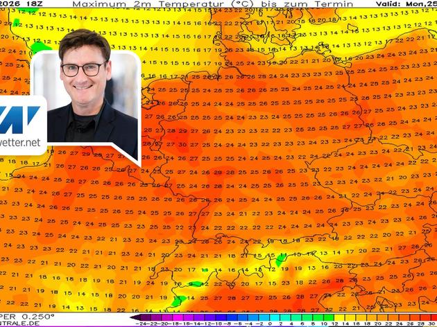 Hitze-Blase aus Spanien rast heran: Pfingsten plötzlich mit 30 Grad ...