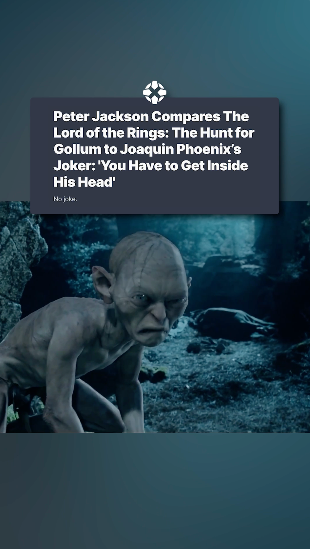 The Lord of the Rings director Peter Jackson compares The Hunt for ...