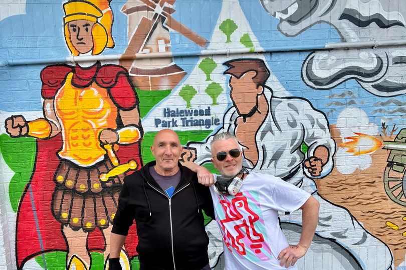 The story behind Halewood's new community mural