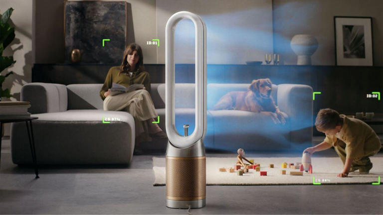 Dyson's new fan and air purifier combo follows you around the room to ...