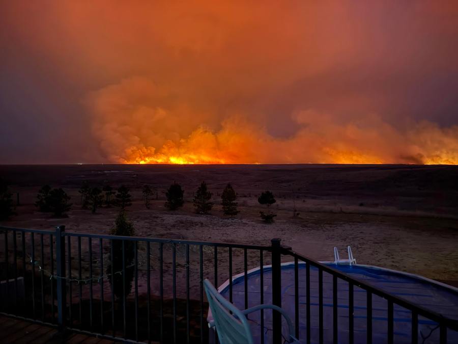 Fowler community bands together amid wildfire threat