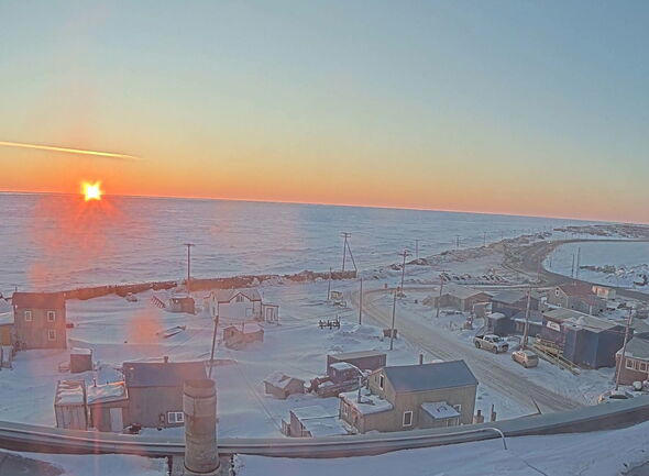 Mesmerizing video shows never-setting sun in America's most northern city