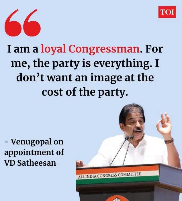 VD Satheesan pips KC Venugopal to Kerala CM post: Does it signal power ...
