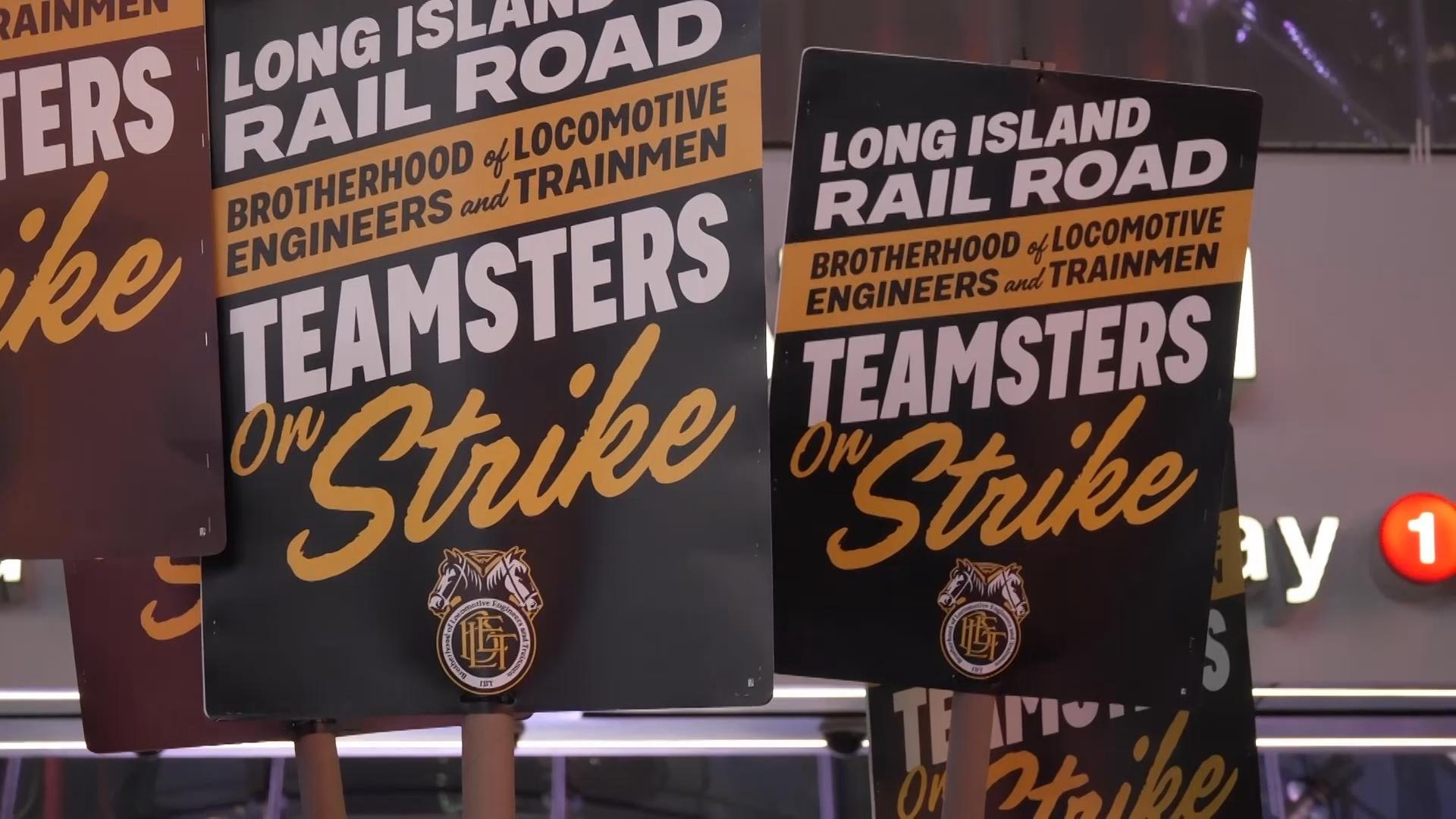 Long Island Rail Road workers go on strike, halting busiest US commuter ...