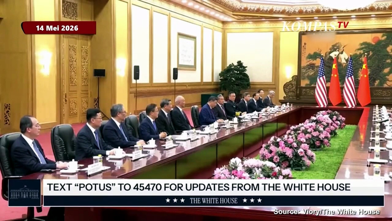 Kronologi pertemuan Trump dan Xi Jinping di China