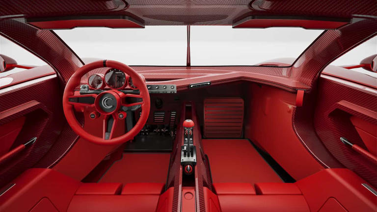 This one-of-one manual supercar is a monotone masterpiece