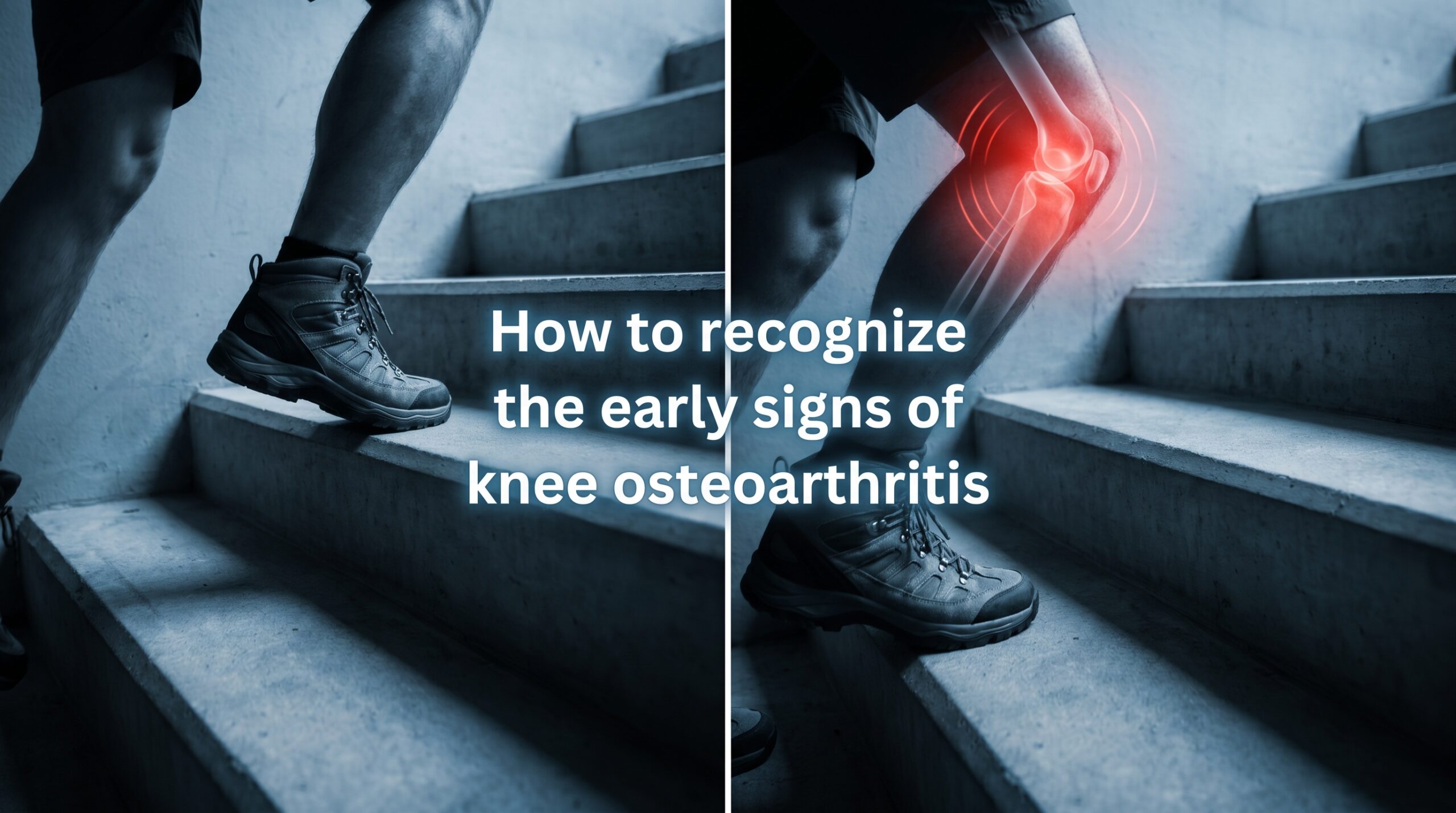 How to recognize the early signs of knee osteoarthritis