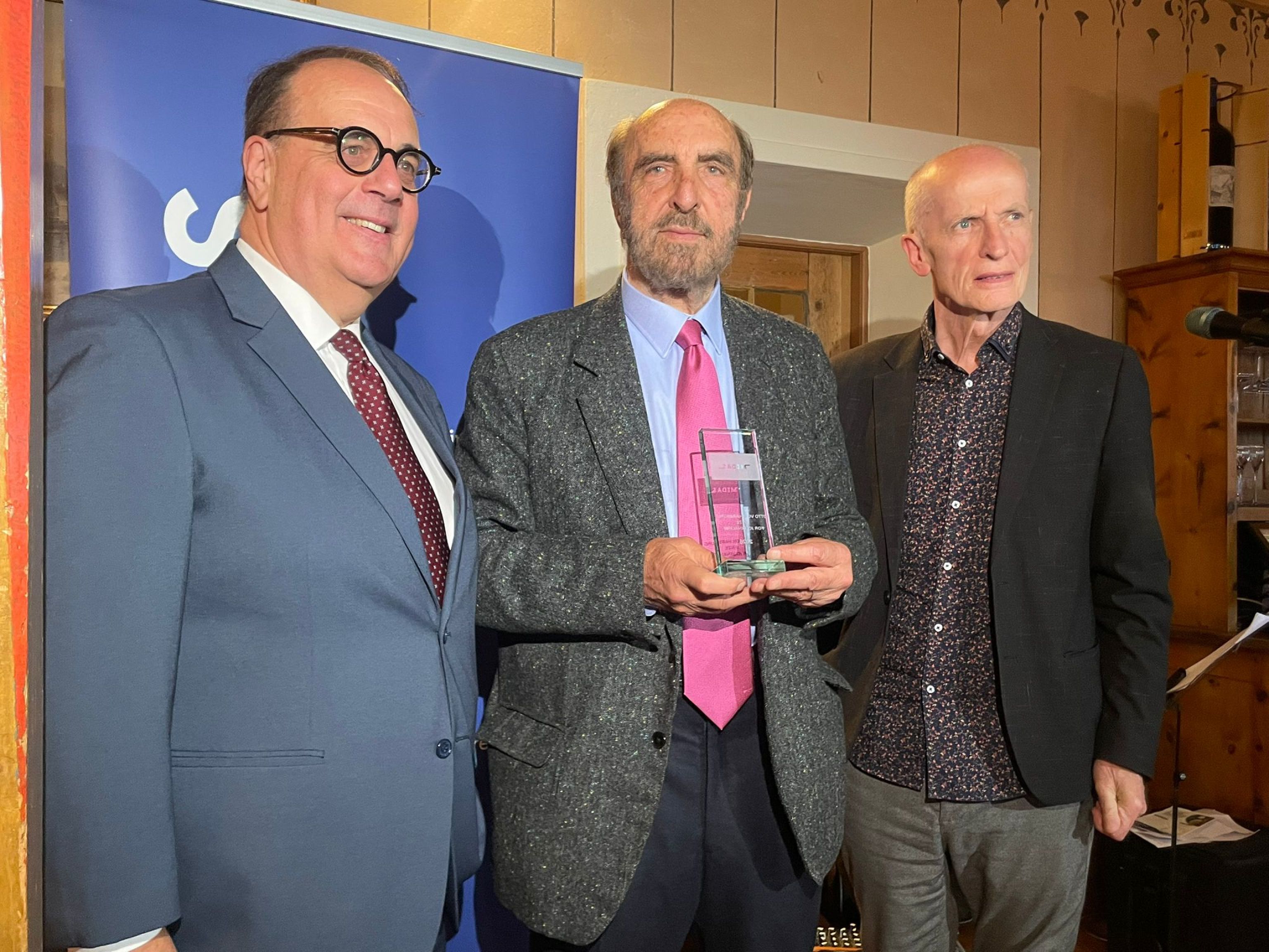 Premio Otto d'Asburgo al giornalista ANSA Toni Visentini