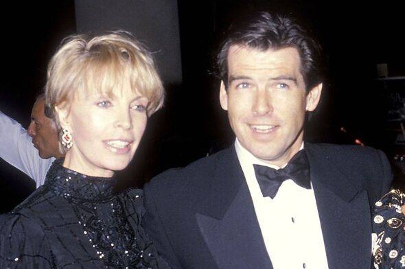 Pierce Brosnan says he painted with fingers to cope with late wife's ...