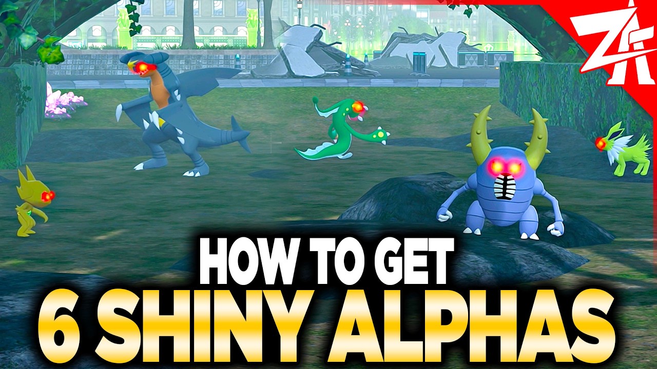 How to get 6 shiny alpha Pokémon at once (version 1.0–1.0.3 only)
