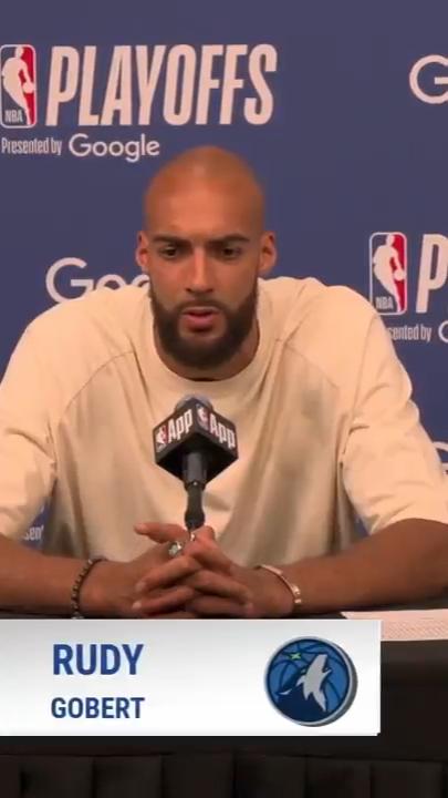 Vertical NBA Gobert reaction