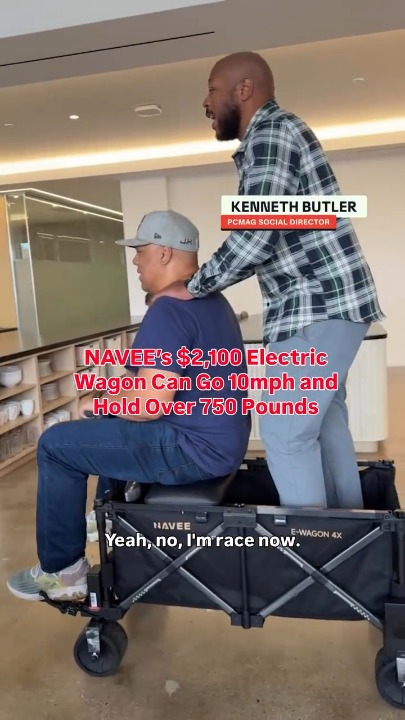 NAVEE's $2100 electric wagon can go 10mph and hold over 750 pounds
