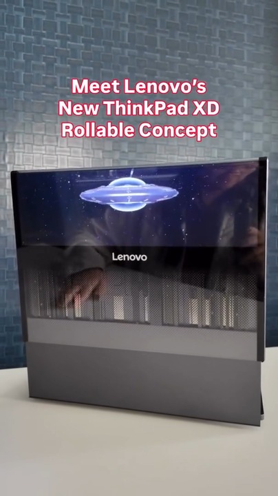 Meet Lenovo's new ThinkPad XD rollable concept
