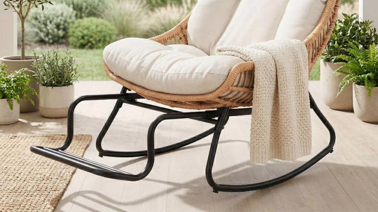 Walmart's $280 cushioned adjustable rocking chair is just $99