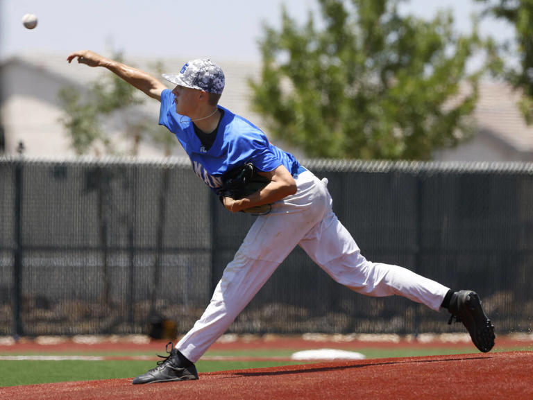 Gorman shuts out Spanish Springs to reach 5A baseball state final — photos
