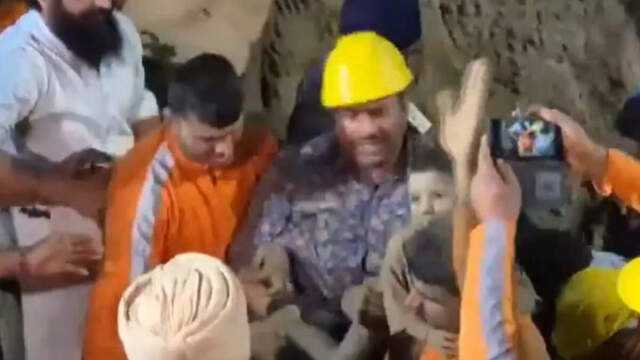 Miraculous rescue: Four-year-old boy saved from borewell in Punjab ...