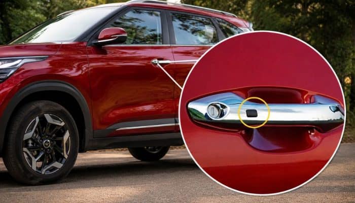 What is that ‘black dot’ on car door handles? Hidden features most ...