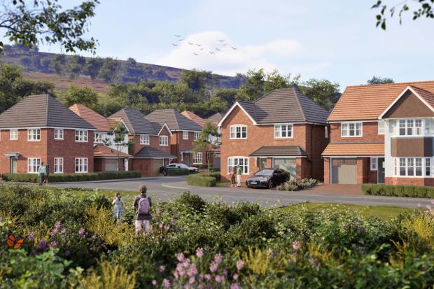 Show homes set to open this month at new 70-home Abermorddu development