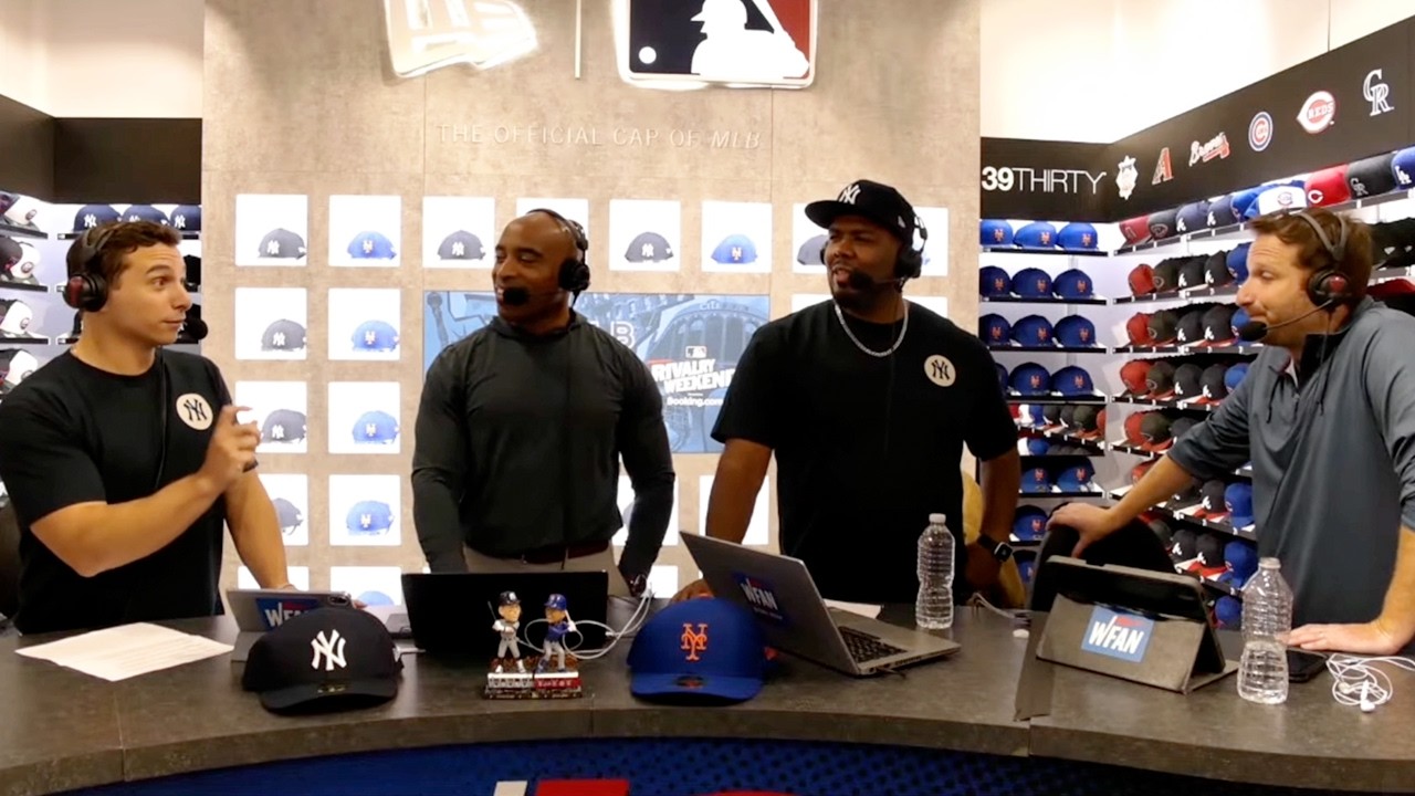 I Talked Subway Series on WFAN! (with Tiki Barber, Evan Roberts, and ...