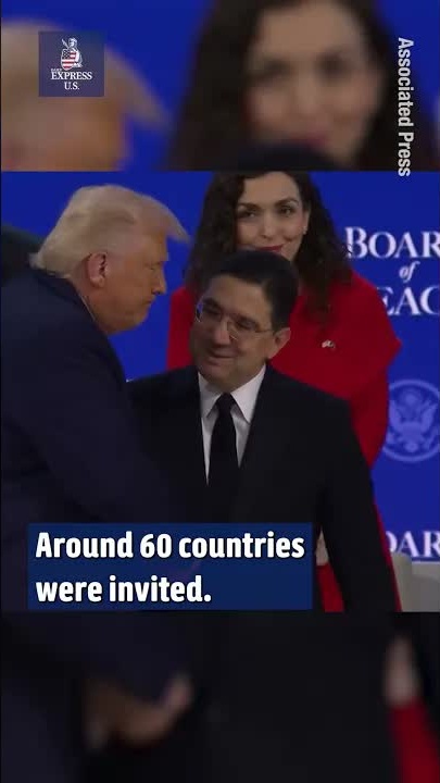 Trump's board of peace formed without major allies