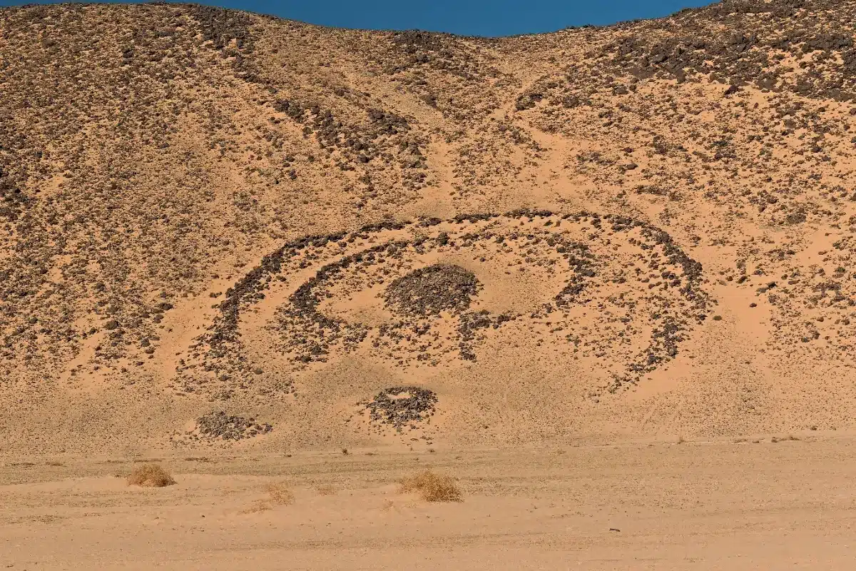 Les satellites ont repéré 280 cercles de pierre cachés en plein Sahara ...