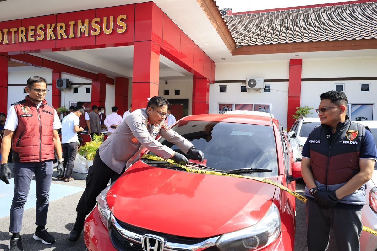 Total 5 Matel Disapu Bersih Polisi, Ulah 'Panen' Paksa 9 Mobil di ...