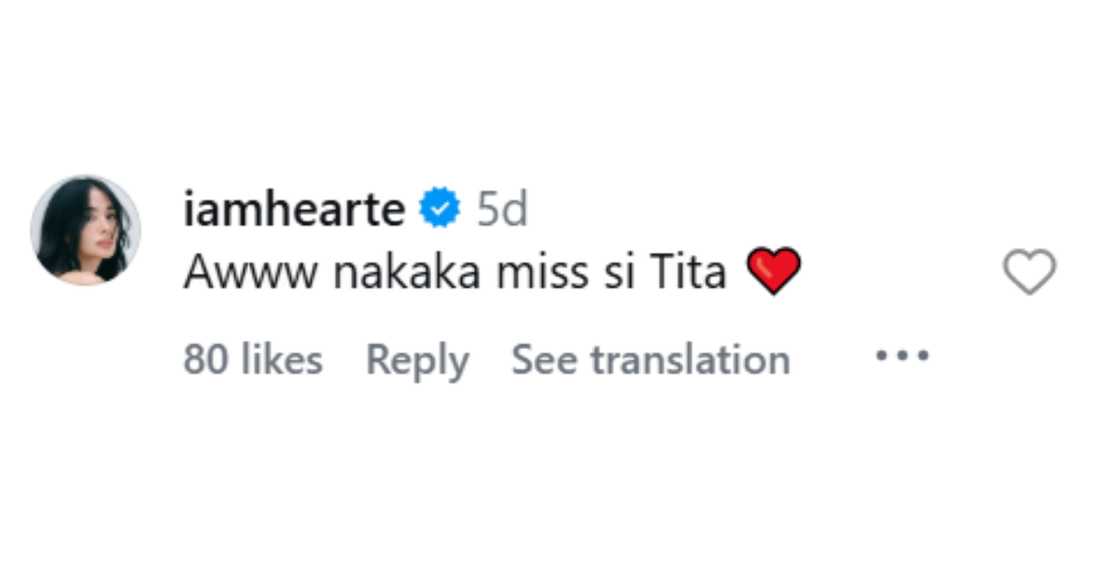 Heart Evanglista, nag-react sa Mother's Day post ni Kristine Hermosa