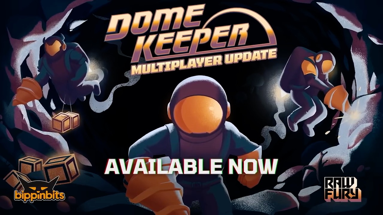 Dome Keeper official multiplayer update launch trailer