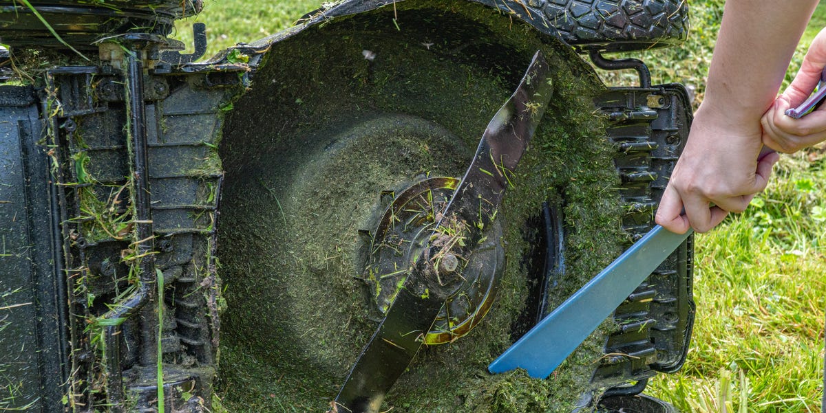 How to sharpen your mower blade now for a healthier lawn this summer